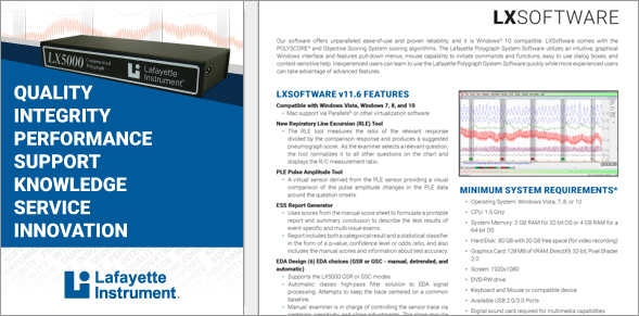 Home | Polygraph from Lafayette Instrument Company