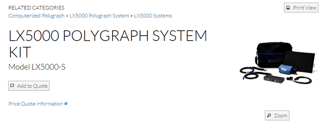Knowledgebase | Polygraph by Lafayette Instrument Company
